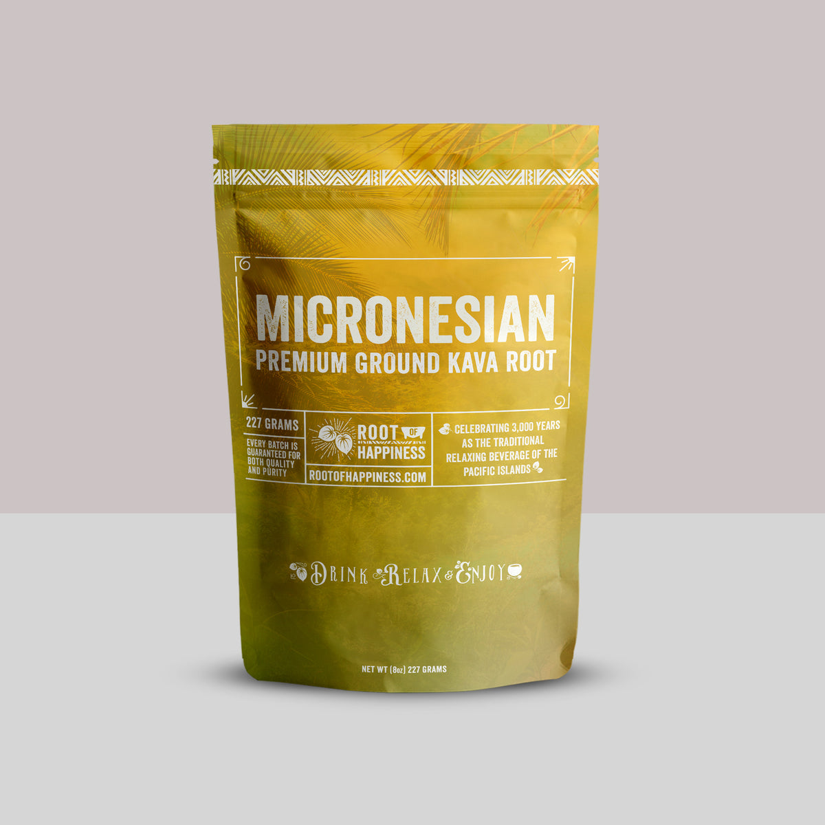 Premium Micronesian Kava Powder 1/2lb Bags - Root of Happiness – Root ...